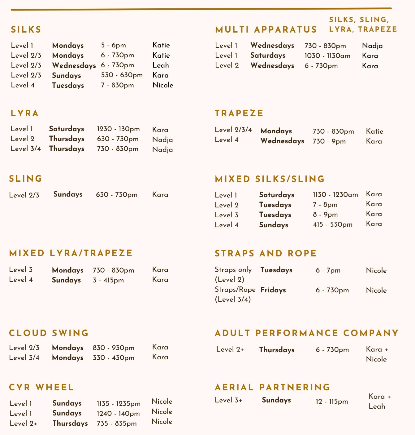 Adult Aerial Dance Classes | Aerial Cirque Over Denver